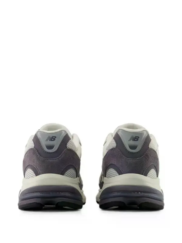 NEW BALANCE Suede Panelled Mesh Sneakers - Neutrals