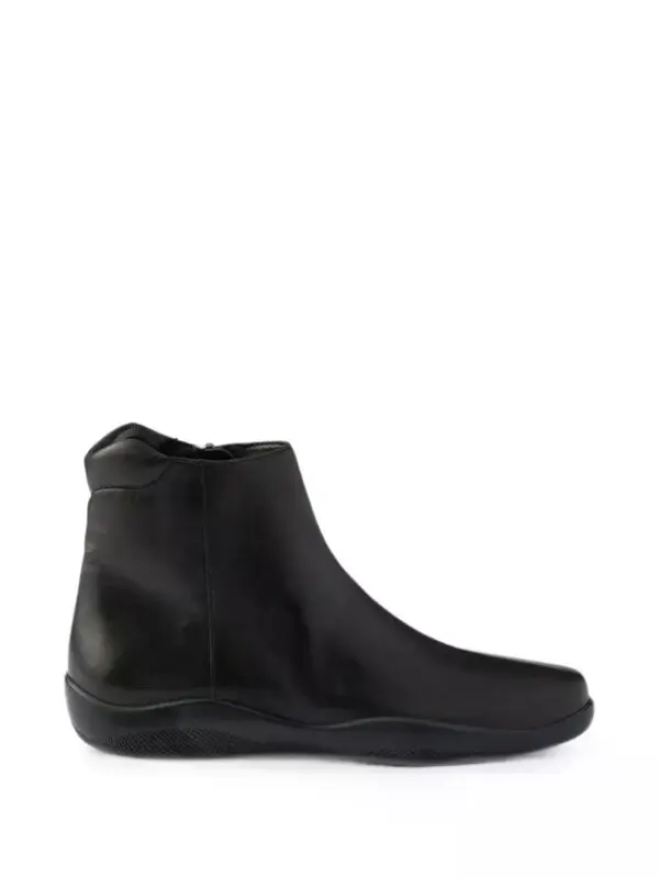 Prada Toblach Nappa Leather Booties