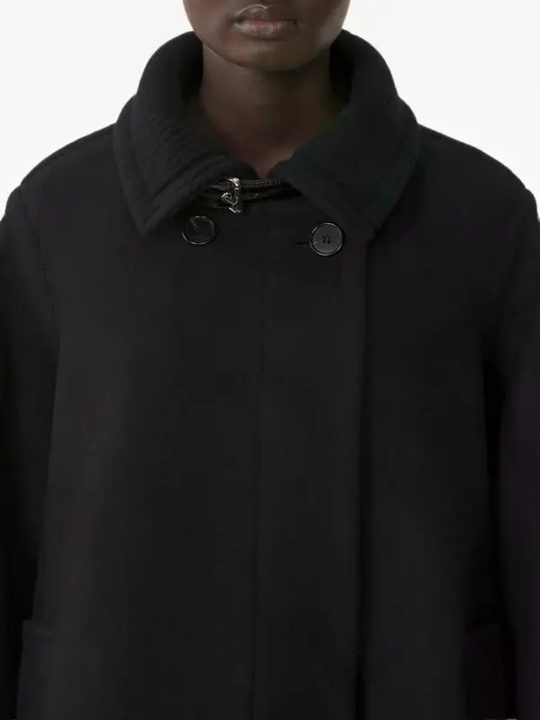 LANVIN Buckled-collar Double-breasted Coat