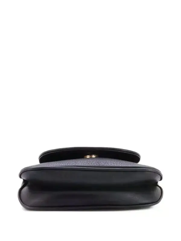 Gucci 1973 Chain Shoulder Bag Leather Small Crossbody Bag - Black