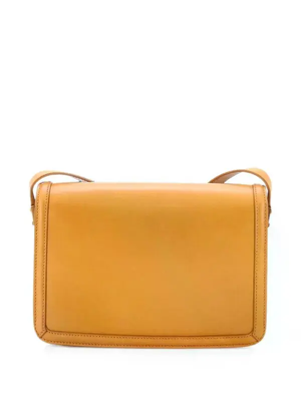 Saint Laurent Solferino Bag Leather Medium Shoulder Bag - Brown