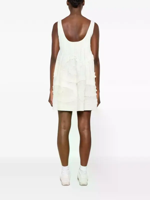 DAMSON MADDER Stella Ruffle Trim Mini Dress