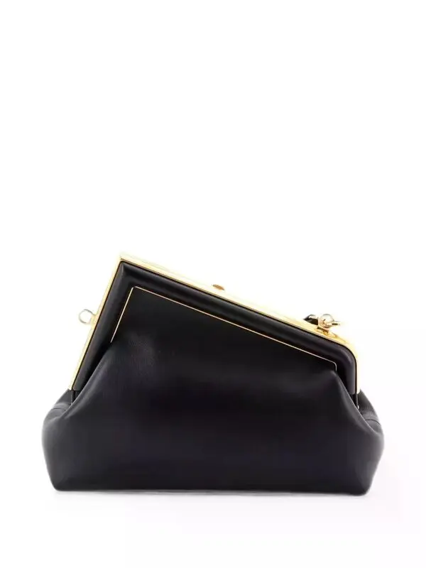 Fendi First Bag Leather Small Clutch Bag