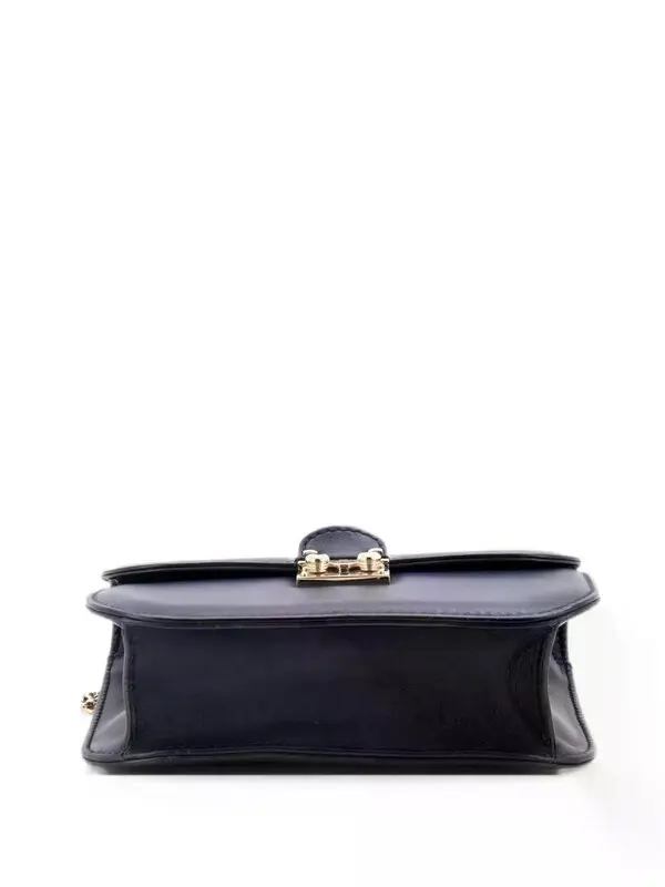 Valentino Garavani Glam Lock Leather Small Shoulder Bag