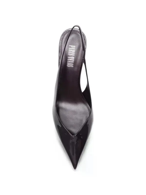 Paris Texas Lidia Patent-finish Slingback Pumps