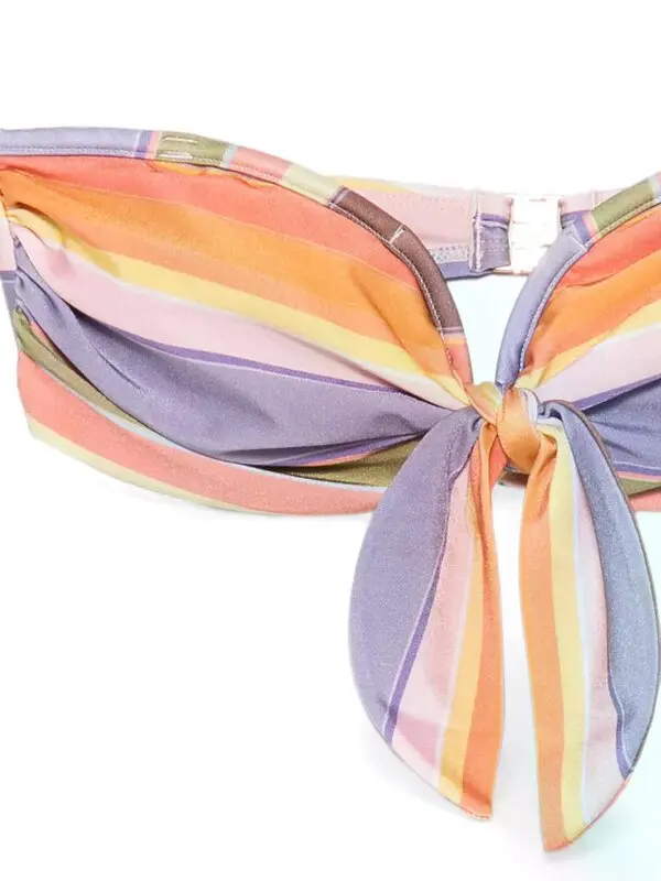 Zimmermann Solstice Scarf-tie Bikini - Orange