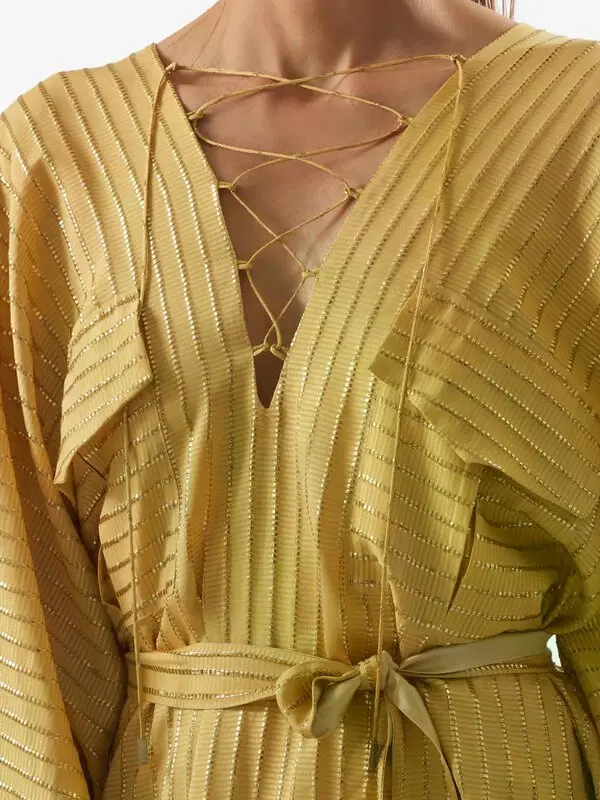 TALLER MARMO Mojave Kaftan Maxi Dress