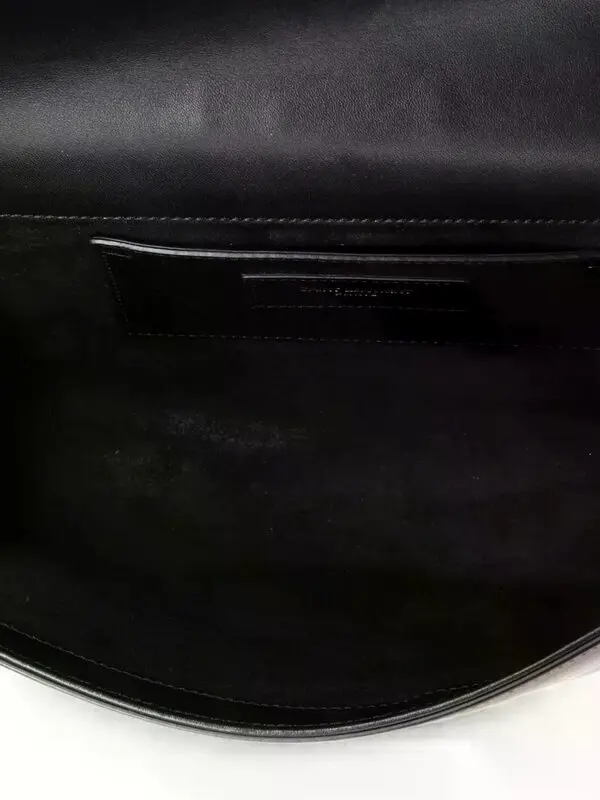 Saint Laurent Classic Monogram Tassel Leather Medium Crossbody Bag