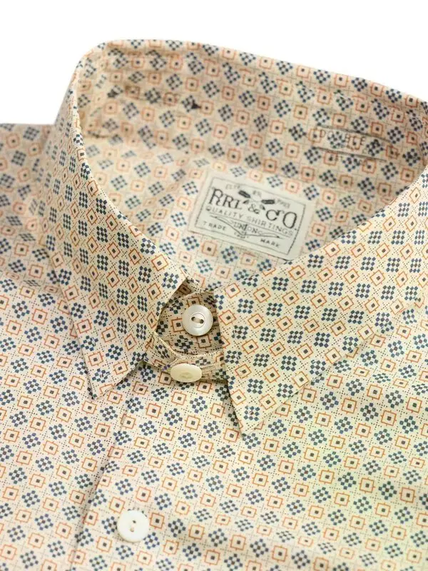Ralph Lauren Geometric-print Button-down Shirt