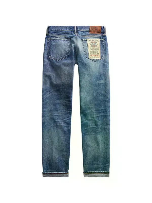 Ralph Lauren Slim-fit Faded Jeans