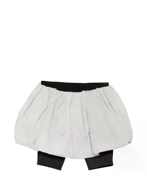 JUUN.J Gathered Balloon-hem Skirt