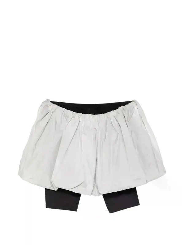JUUN.J Gathered Balloon-hem Skirt