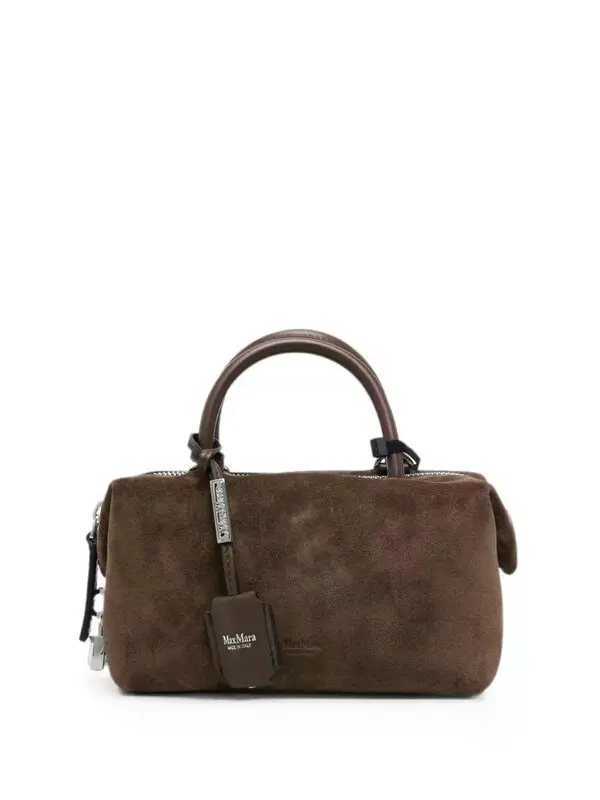 Max Mara Holdallssuede Leather Mini Bag