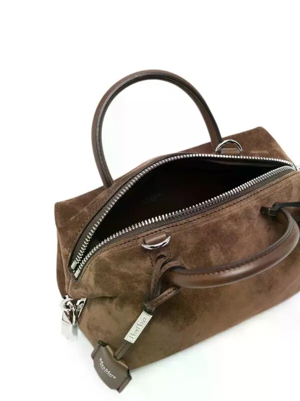 Max Mara Holdallssuede Leather Mini Bag