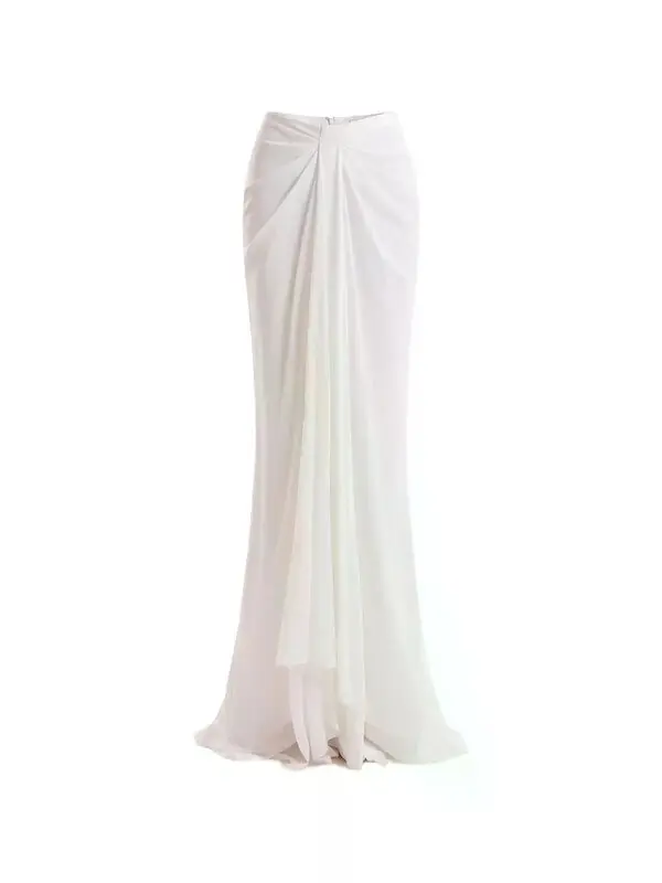 GEMY MAALOUF Draped Long Skirt