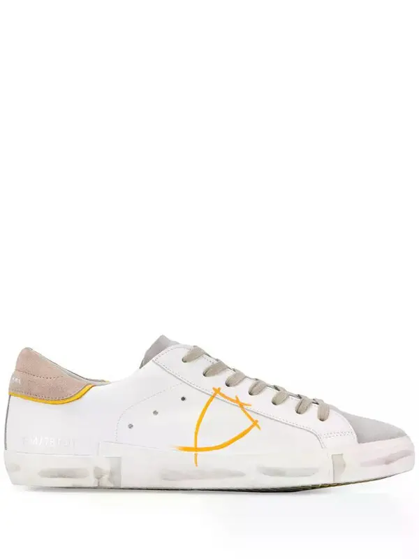 Philippe Model Prlu Low Top Sneakers - White