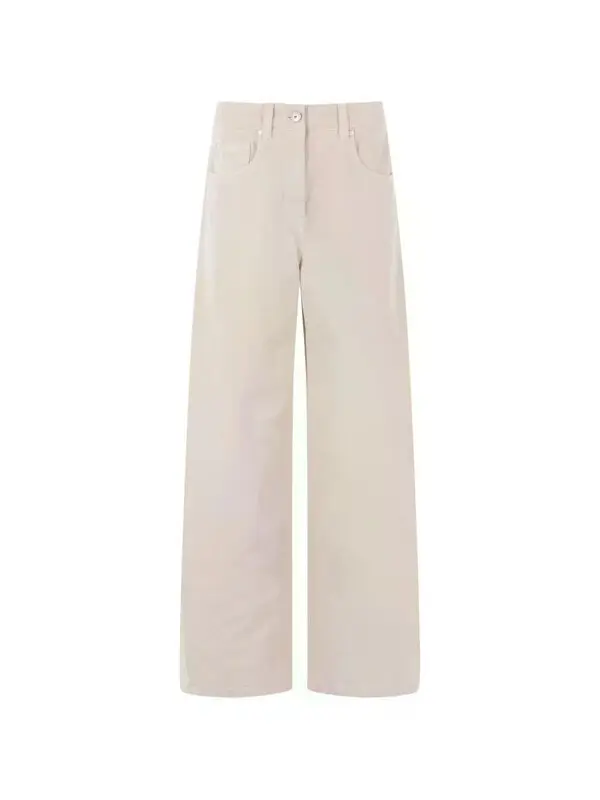 Brunello Cucinelli Logo-patch Straight Jeans
