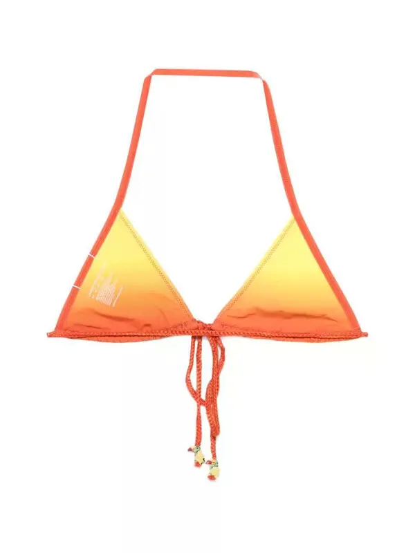 Christopher Esber Gradient-effect Charm-detail Bikini Top