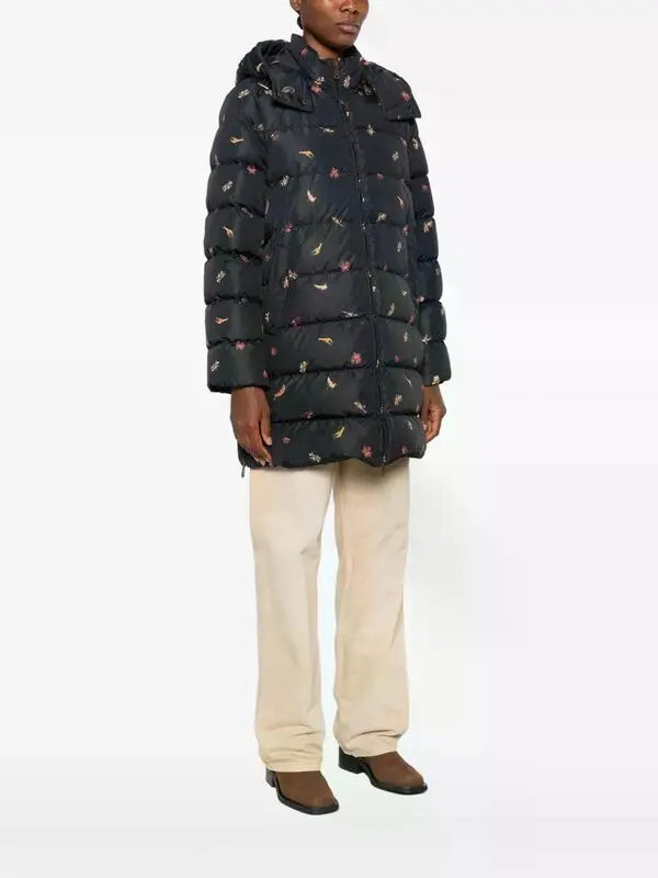 Etro Quilted Hooded Coat