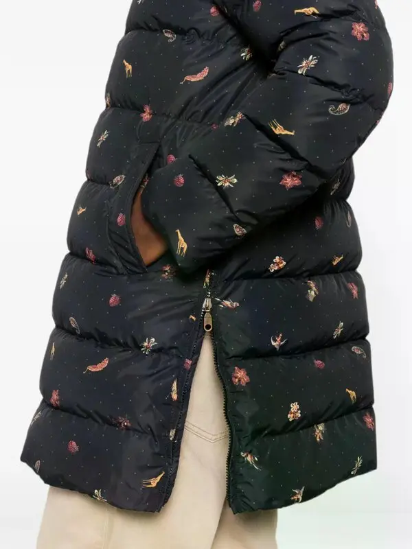 Etro Quilted Hooded Coat