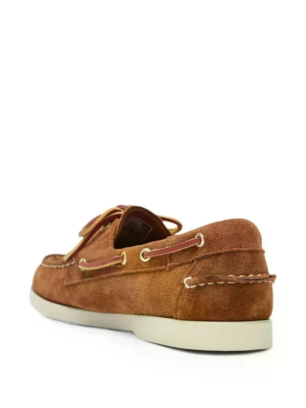 SEBAGO Portland Artisan Suede Boat Shoes - Brown