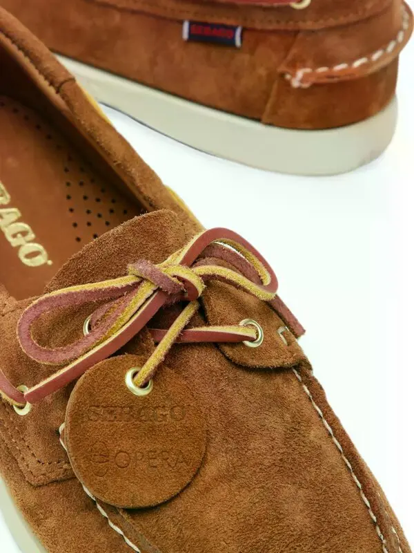 SEBAGO Portland Artisan Suede Boat Shoes - Brown