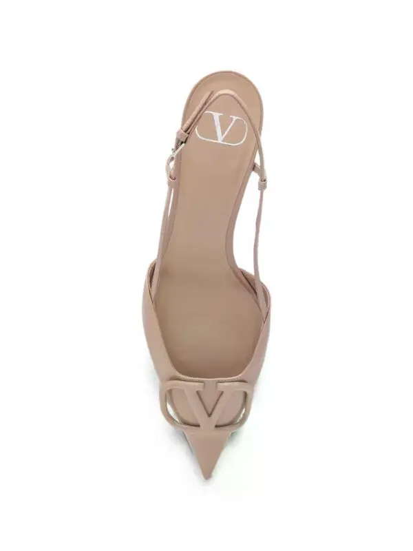 Valentino Garavani Vlogo Signature Slingback Pumps