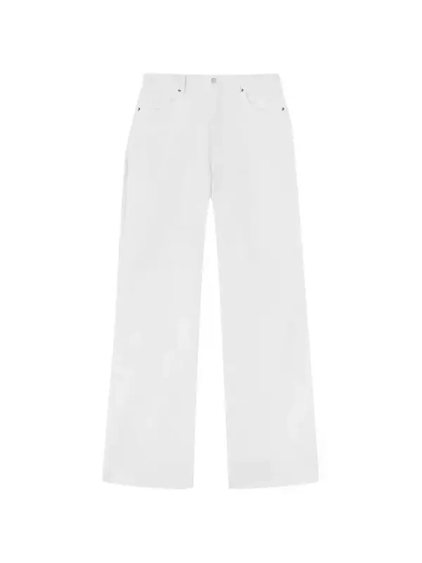 RETORI Retro Gabardine Straight-leg Trousers - Neutrals