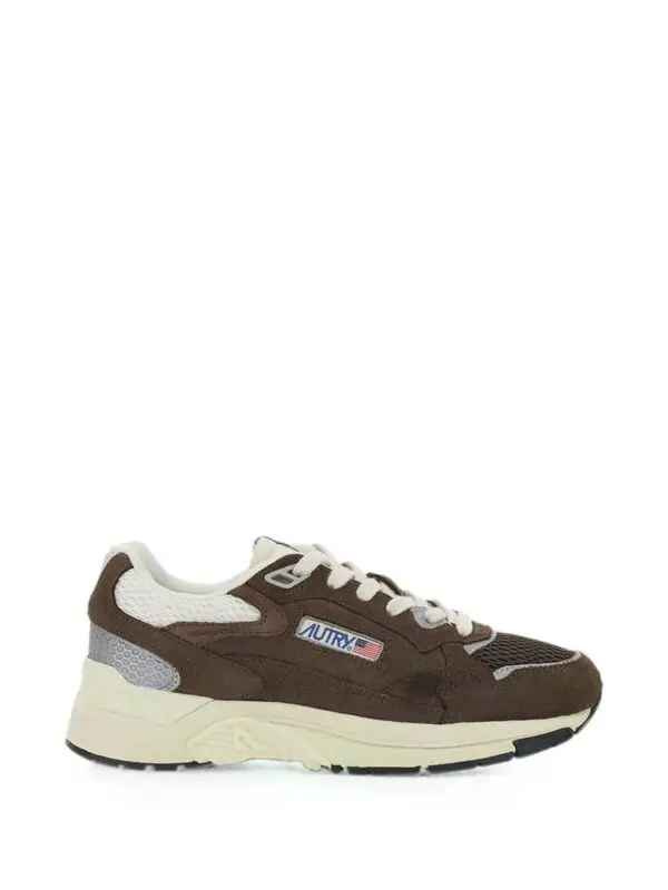 AUTRY Hyperway Suede-panelled Sneakers