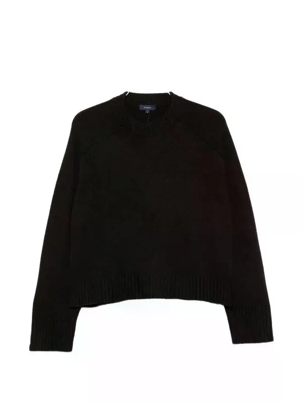 Soeur Will Raglan-sleeve Ribbed-trim Sweater - Brown
