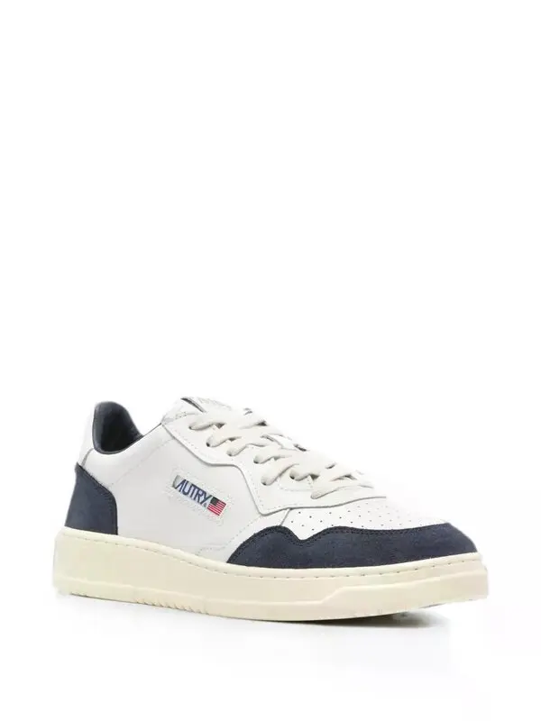 AUTRY Medalist Panelled Leather Sneakers