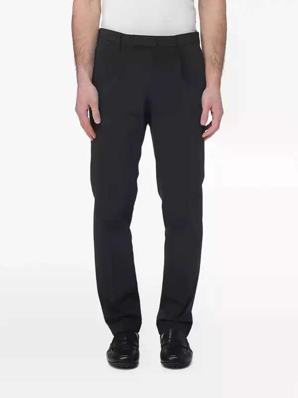 BRIGLIA 1949 Tailored Wool Trousers - Blue