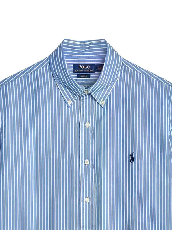 Polo Ralph Lauren Striped Logo-embroidered Shirt