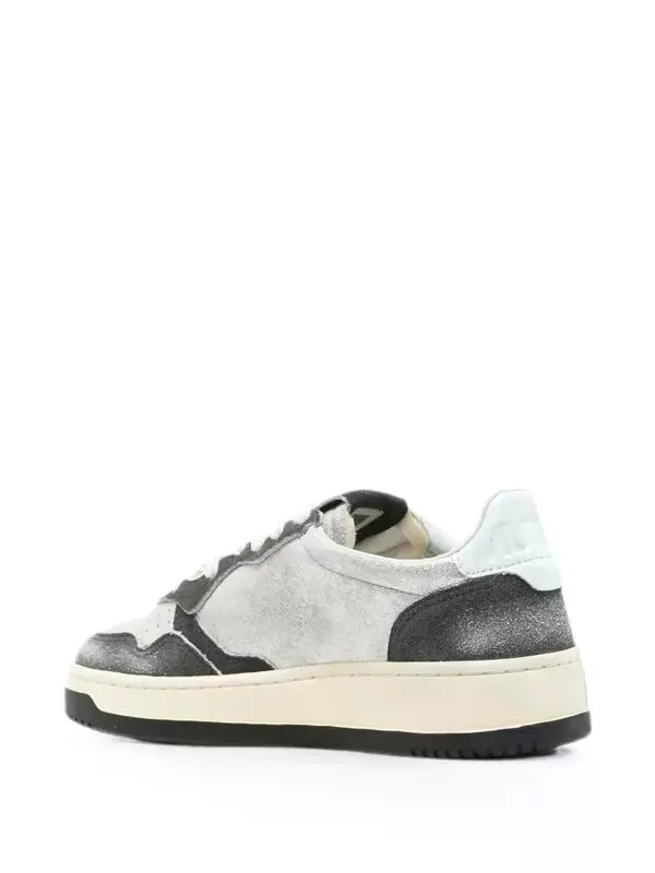 AUTRY Medalist Metallic Sneakers - Silver