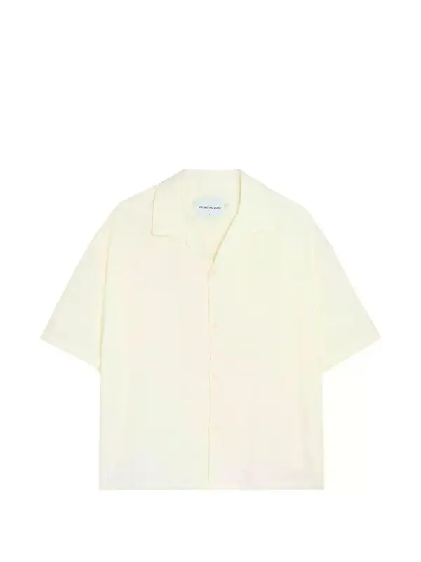 MKI MIYUKI ZOKU Loose-weave Cotton Shirt