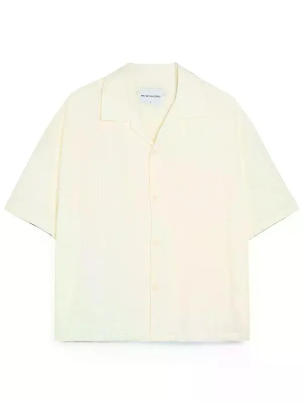 MKI MIYUKI ZOKU Loose-weave Cotton Shirt