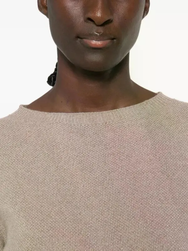 Fabiana Filippi Fine-knit Boat-neck Sweater