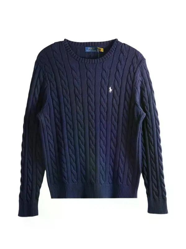 Polo Ralph Lauren Polo Pony-embroidered Cable-knit Sweater