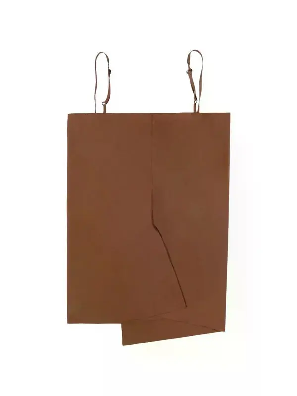 THELATEST Asymmetric Poplin Trousers
