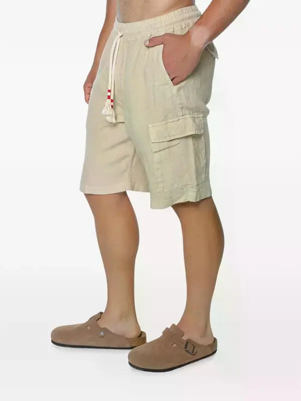 MC2 SAINT BARTH Marseille Cargo Bermuda Shorts - Neutrals