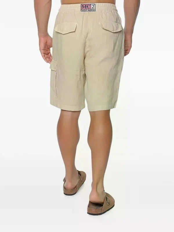MC2 SAINT BARTH Marseille Cargo Bermuda Shorts - Neutrals