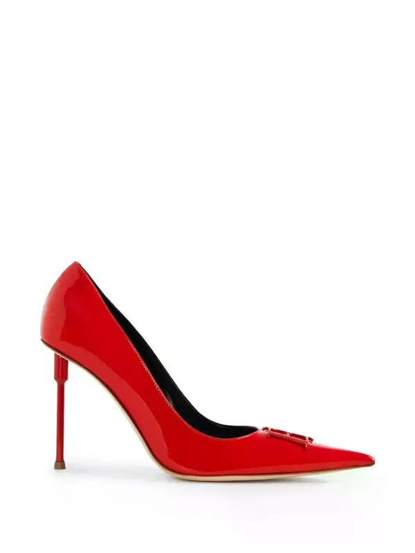 Elisabetta Franchi Patent-leather Pumps - Red