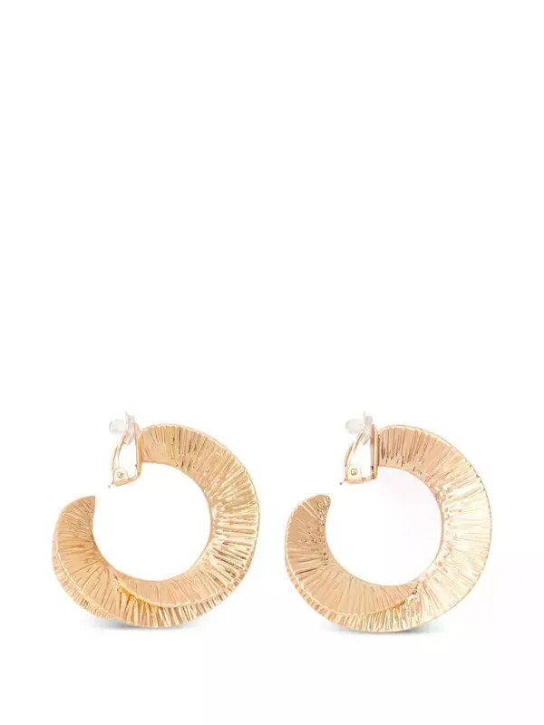 Cult Gaia Ren Large Hoop Earrings - Gold