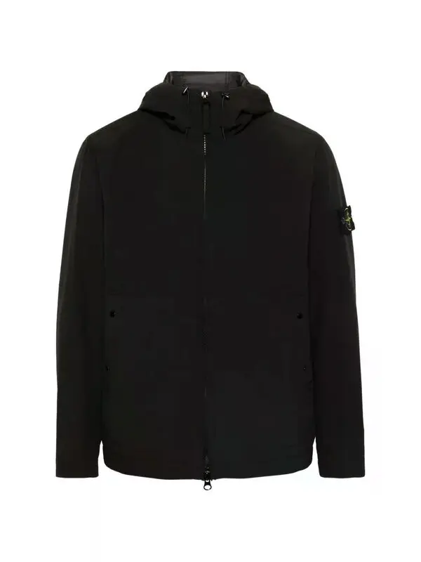 Stone Island Logo-patch Hooded Jacket