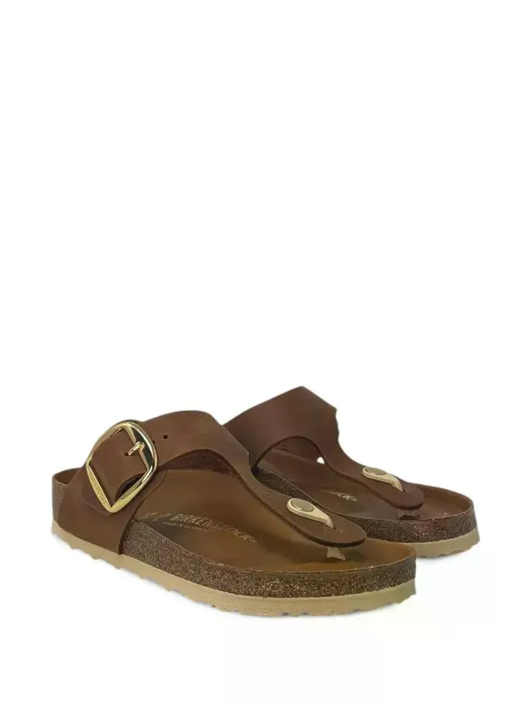BIRKENSTOCK Gizeh Big Buckle Sandals - Brown