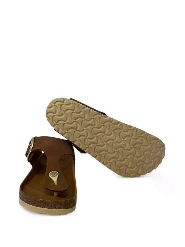 BIRKENSTOCK Gizeh Big Buckle Sandals - Brown