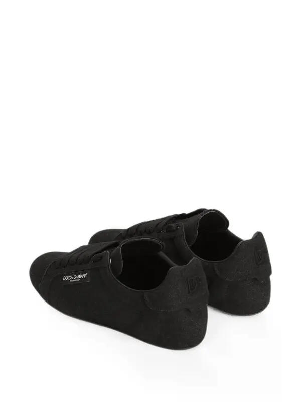 Dolce & Gabbana Split Leather Portofino Soft Sneakers
