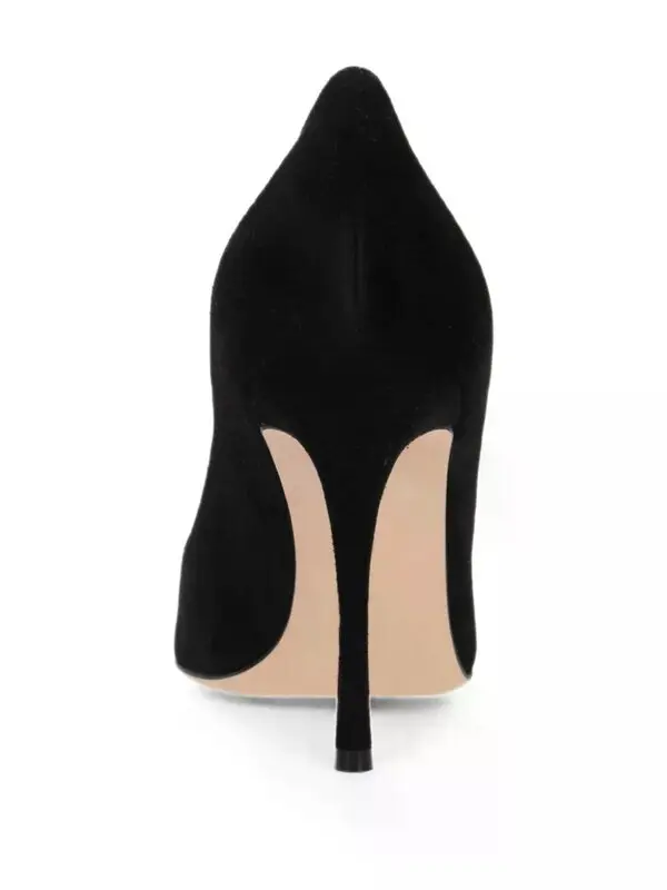 SERGIO ROSSI Godiva Suede Heeled Pumps