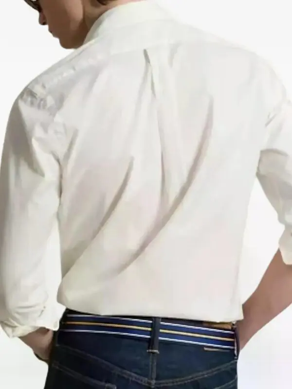 Polo Ralph Lauren Logo-embroidered Button-down Shirt