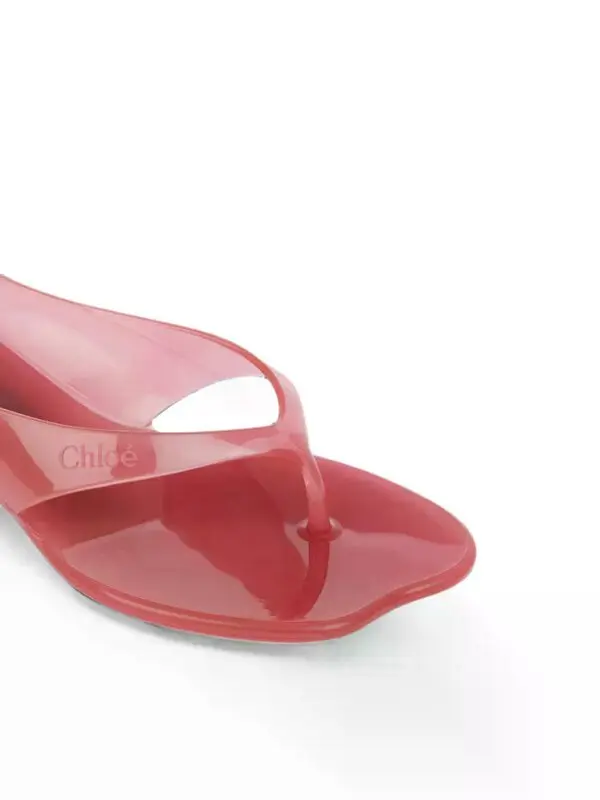 Chloé Jelly Thong-strap Buckle-fastening Sandals